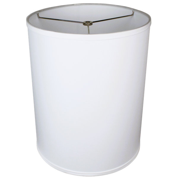 Fenchel Shades 15 H x 12 W Linen Drum Lamp Shade ( Spider ) | Wayfair